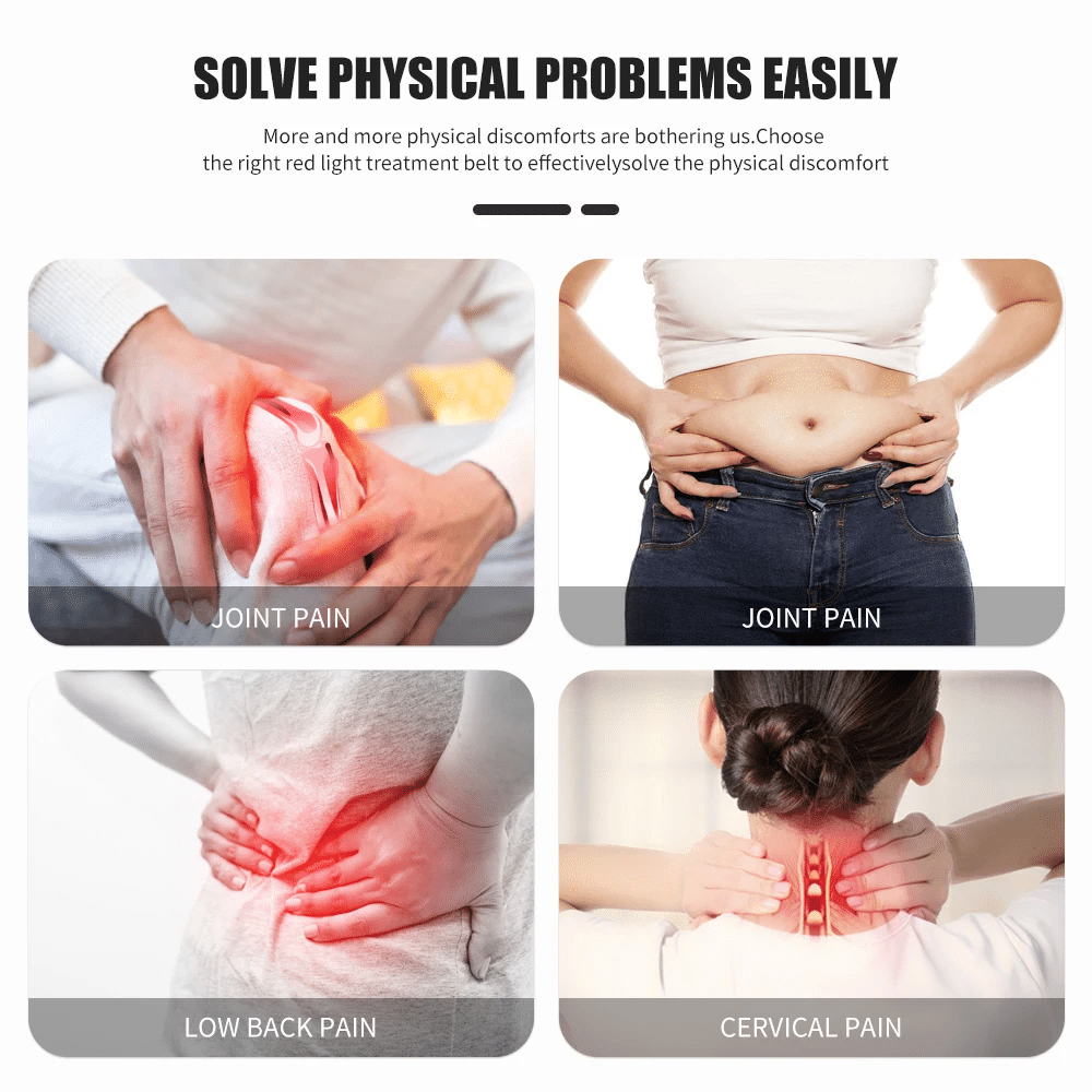 660nm/850nm Led Red Infrared Light Burning Fat Slimming Relieving Pain ...