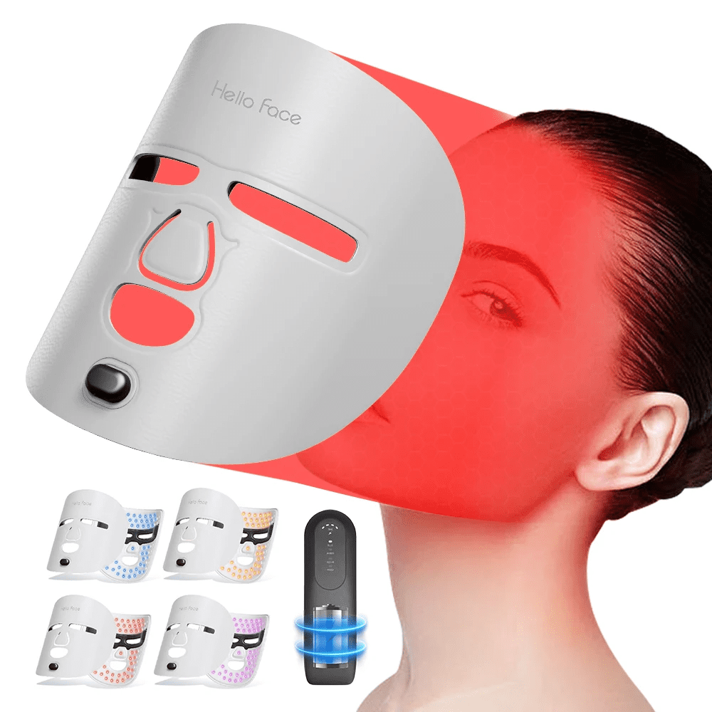 IBNUSA™ Wireless Near-Infrared Light Therapy Facial Mask - iBeautyneed