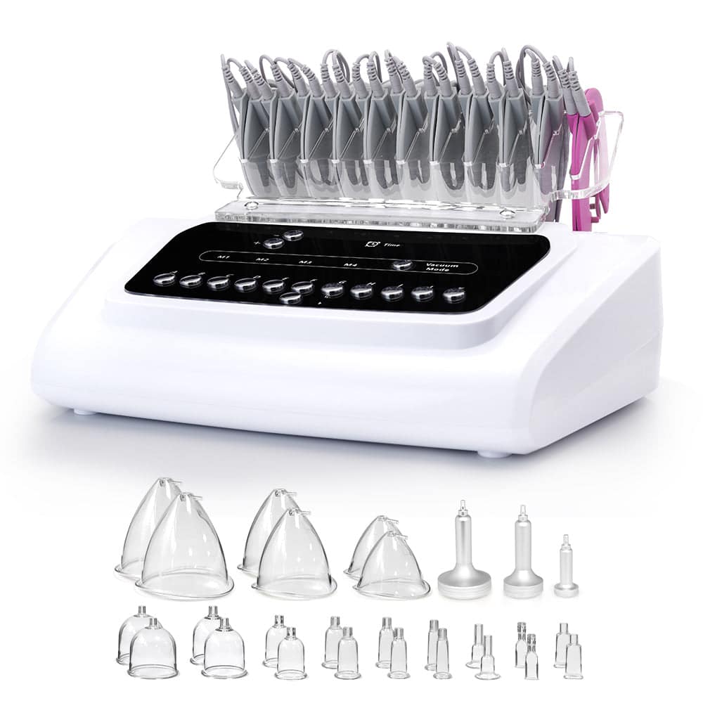 EMS Body Massage Breast Enlargement Machine Bio Vacuum Therapy Muscle ...